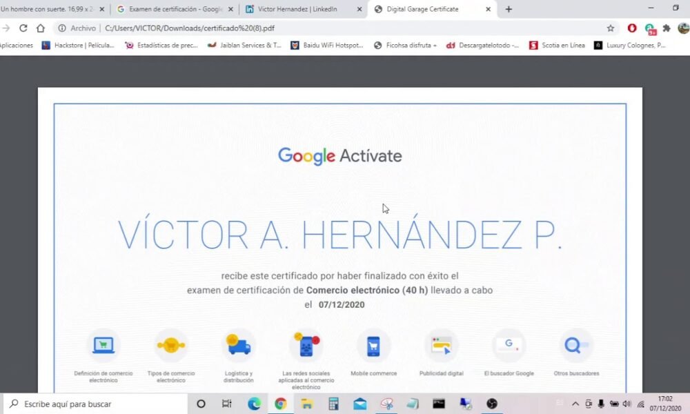 Respuestas del curso final Fundamentos de Marketing Digital / Google ...